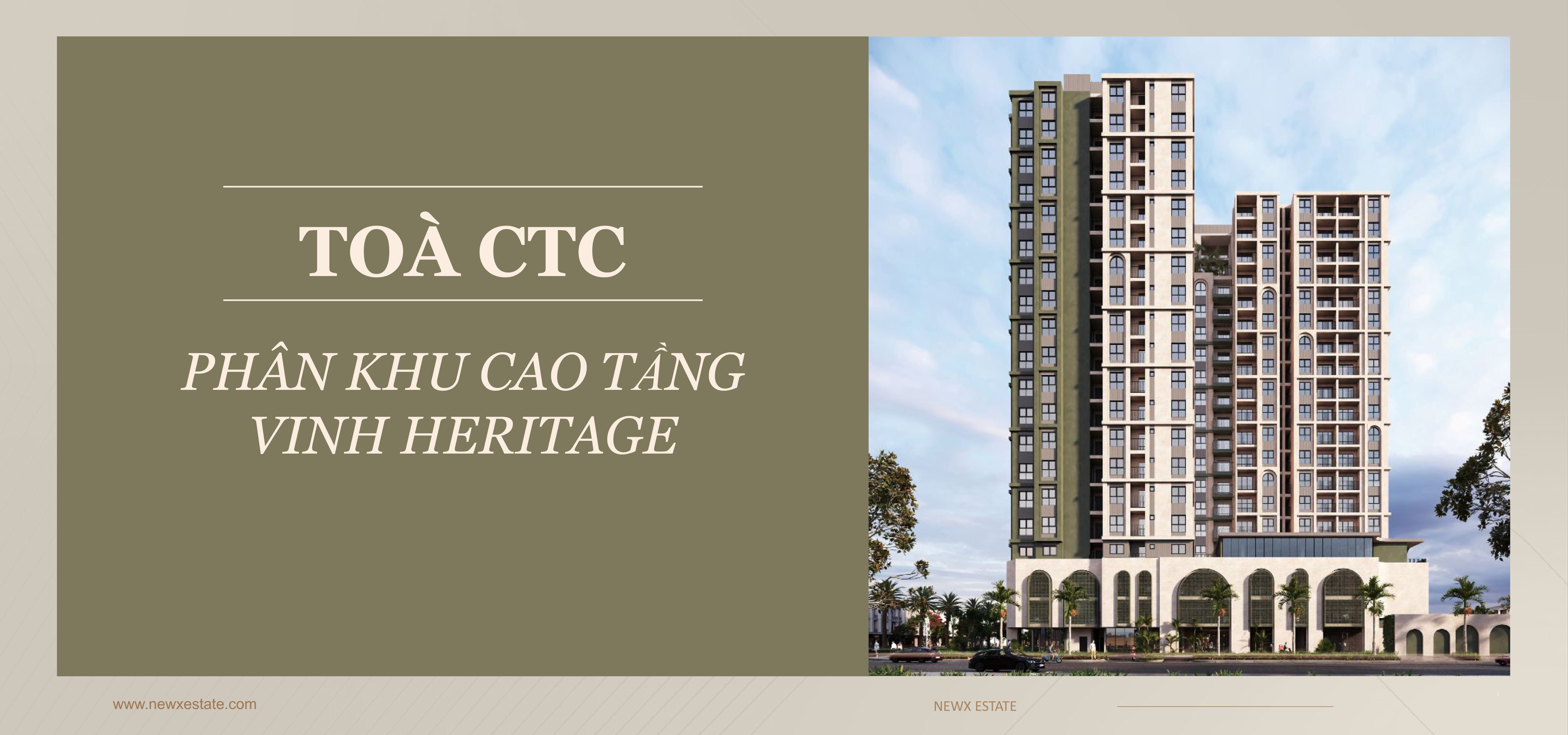 Heritage Collection (Vinh Heritage) - Giá bán, CSBH mới nhất Mipec Group