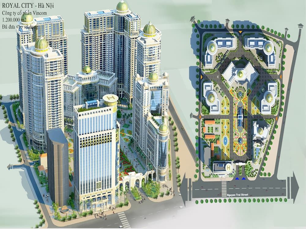 Vinhomes Royal City Nguyễn Trãi - Cập nhật giá bán, CSBH T5/2024